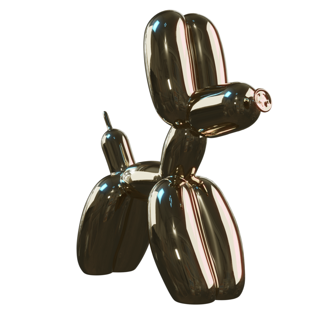 Inflatable Dog 01 • iMeshh - 3D Model for Blender 4.0+