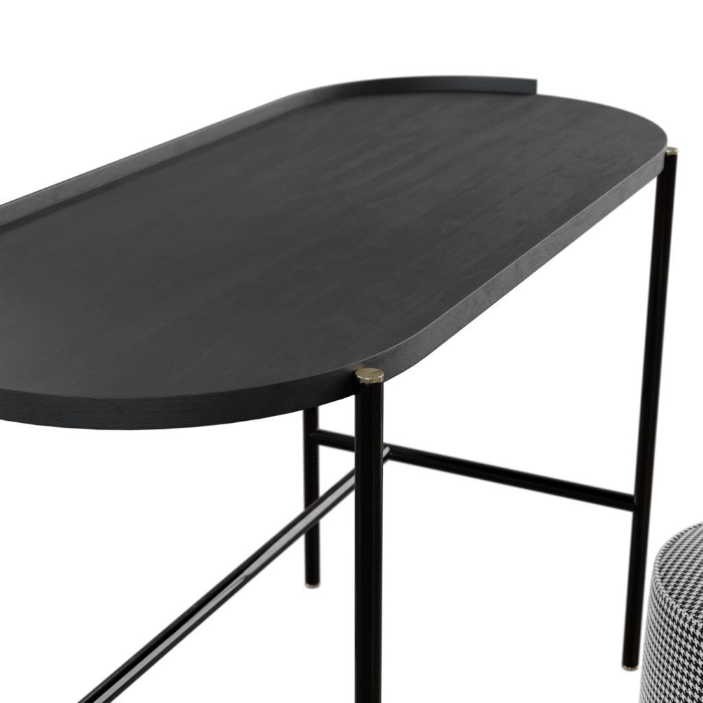 Rounded Dressing Table 01 • iMeshh - 3D Model for Blender 4.0+