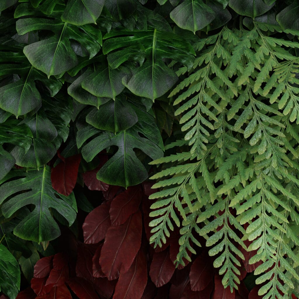 Large Plant Wall 01 • iMeshh - 3D Model for Blender 4.0+