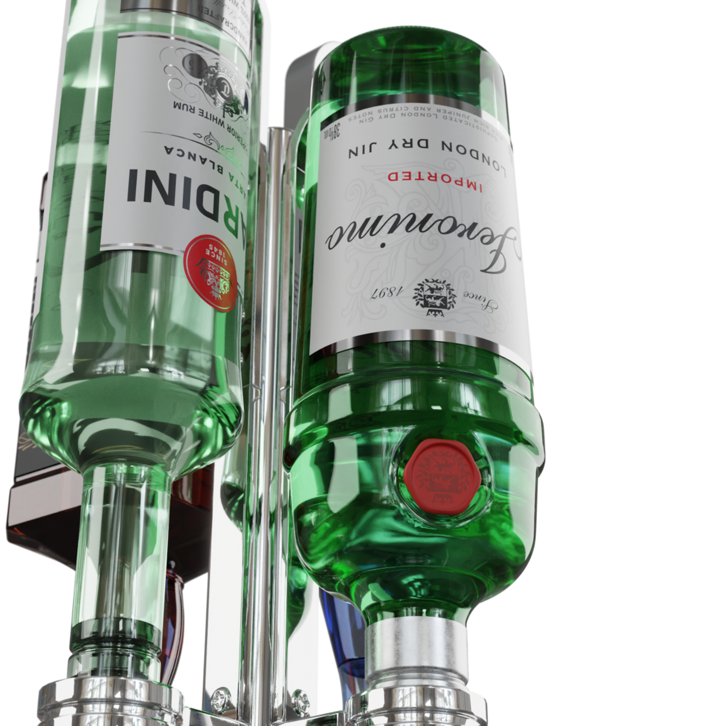 Spirit Dispenser 01 • iMeshh - 3D Model for Blender 4.0+