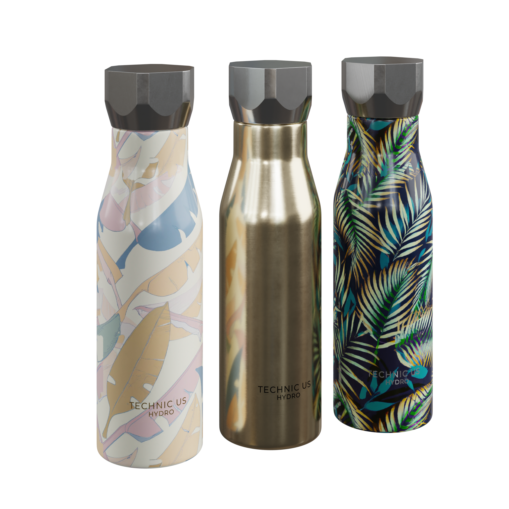 Water Flasks 01 • iMeshh - 3D Model for Blender 4.0+