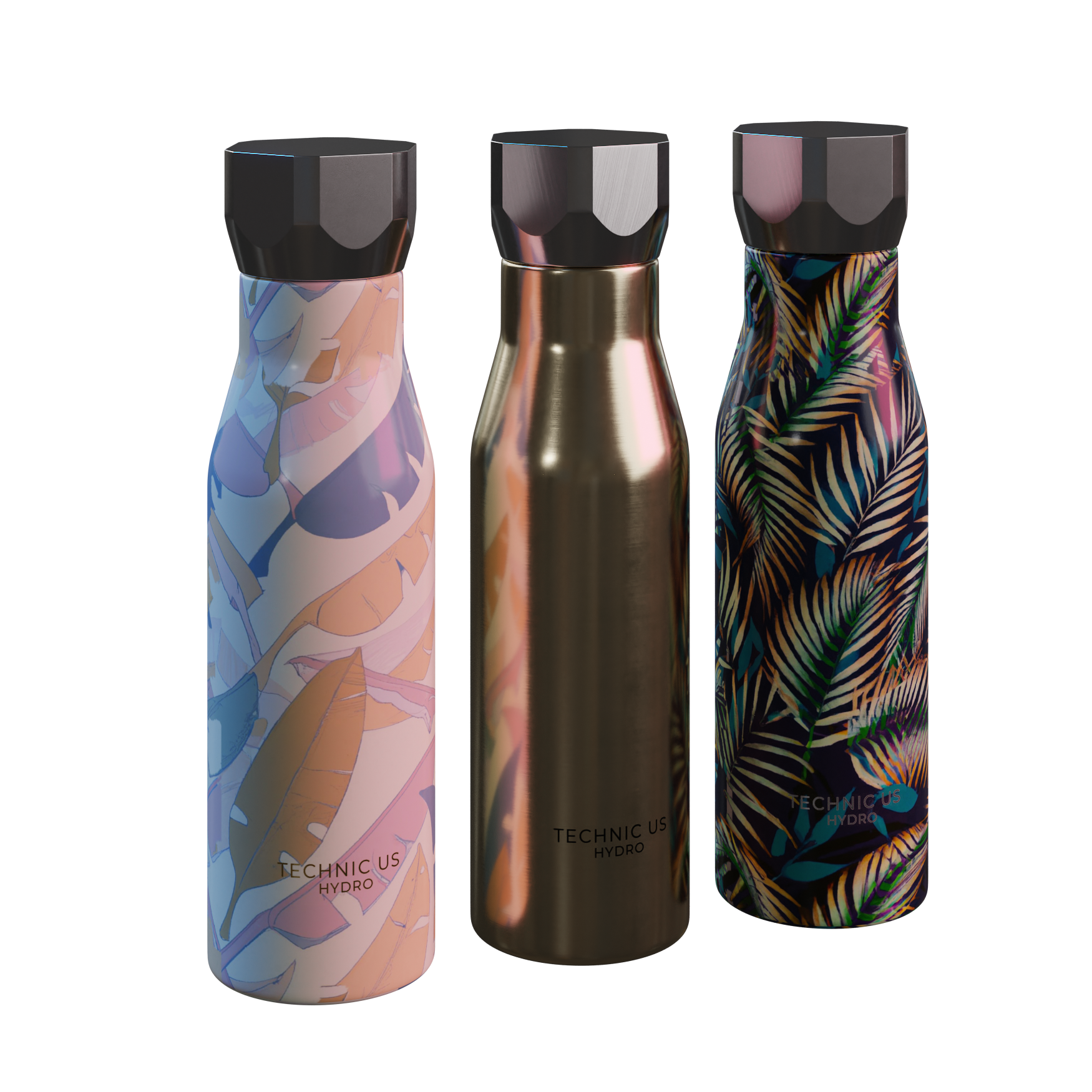 Water Flasks 01 • iMeshh - 3D Model for Blender 4.0+