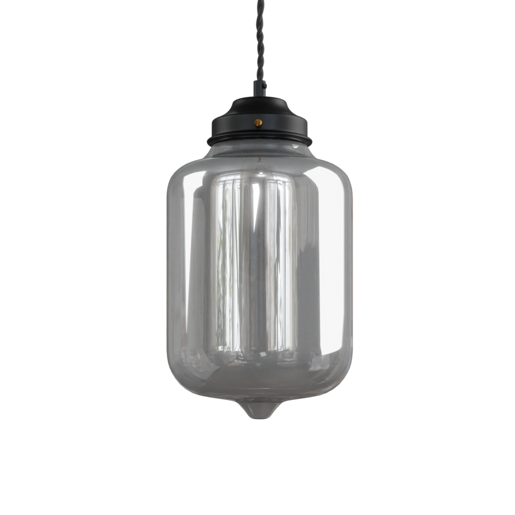 Concrete Pendant Light Set 01 for Blender • iMeshh 3D Model Library