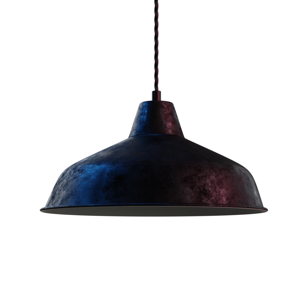 Blue Breakfast Bar Pendant Light 01 • iMeshh - 3D Model for Blender 4.0+
