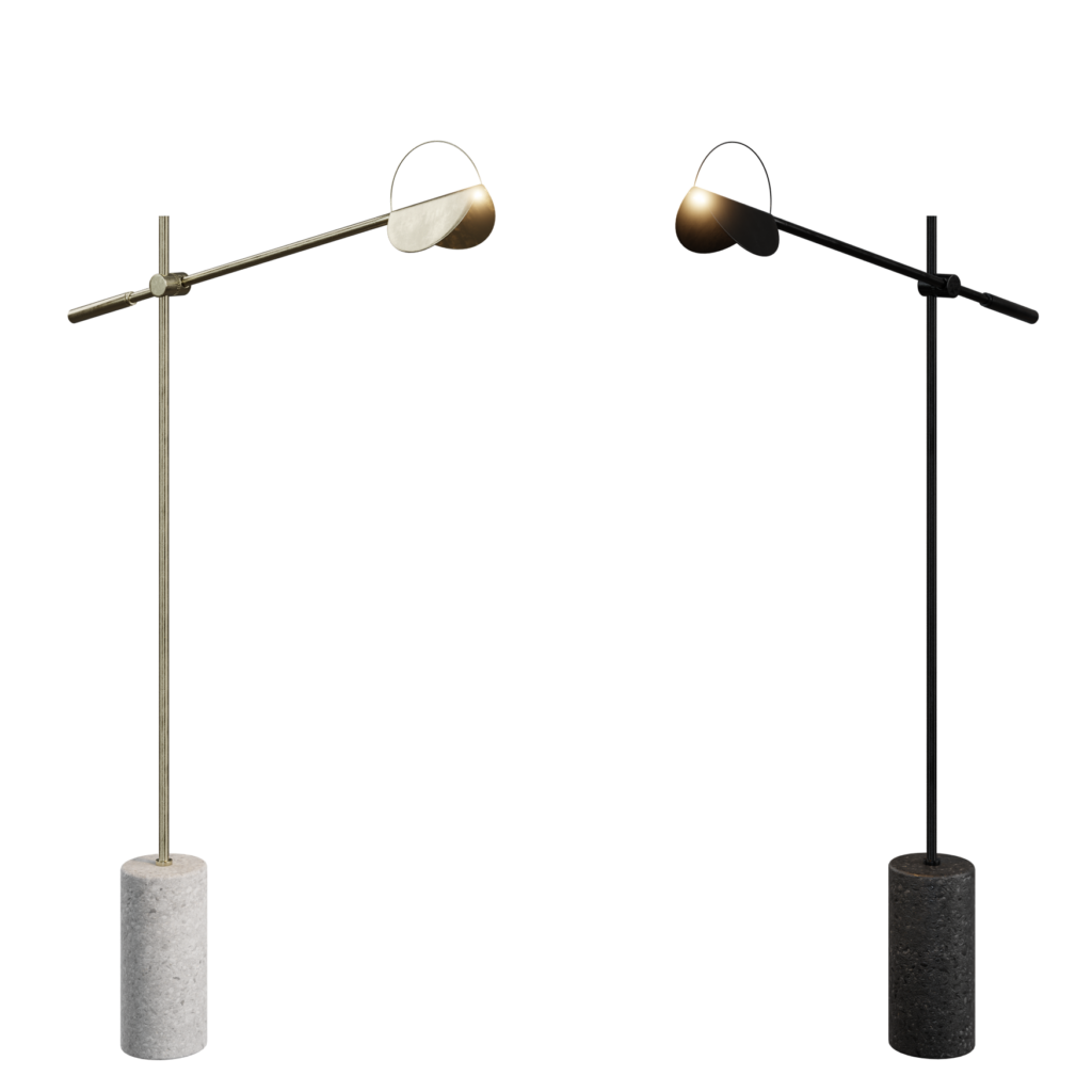 Elegant Floor Lamp 01 • iMeshh - 3D Model for Blender 4.0+