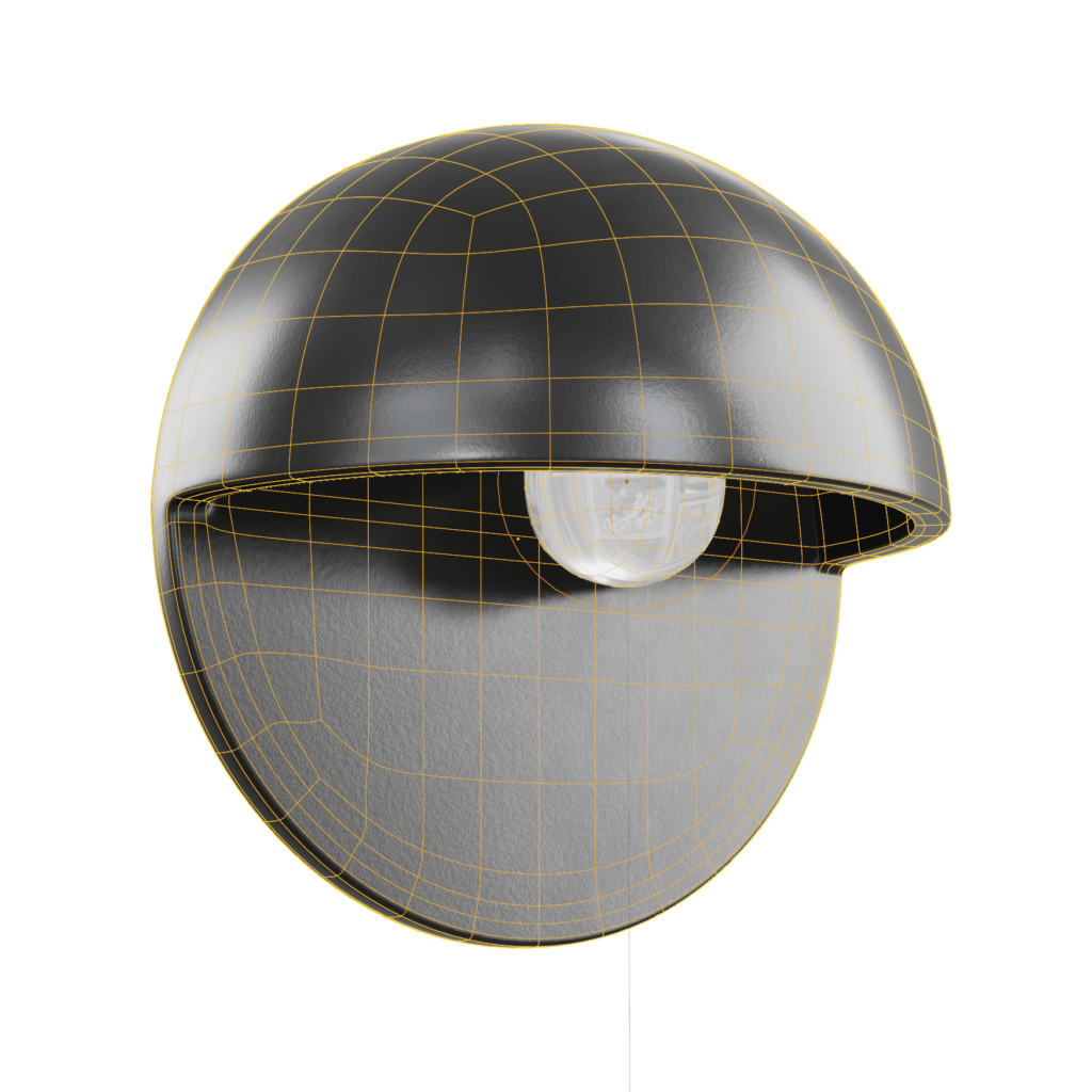 Outdoor Wall Light 01 for Blender 3D• iMeshh 3D Model Library