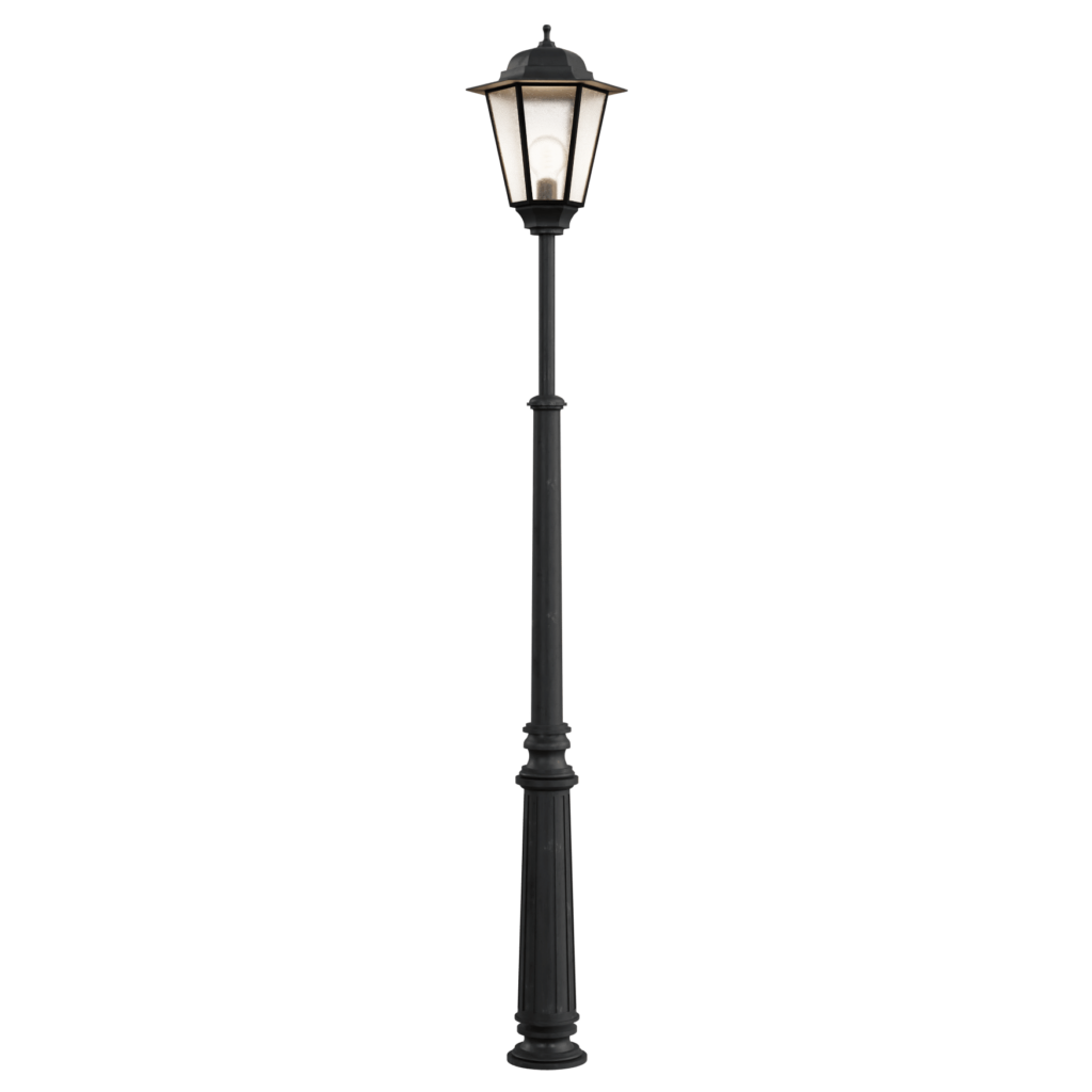 Traditional Single Street Light 02 • iMeshh - 3D Model for Blender 4.0+