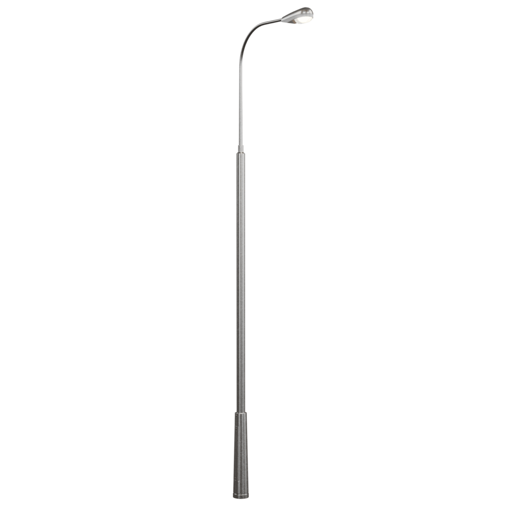 Modern Single Street Light 02 • iMeshh - 3D Model for Blender 4.0+