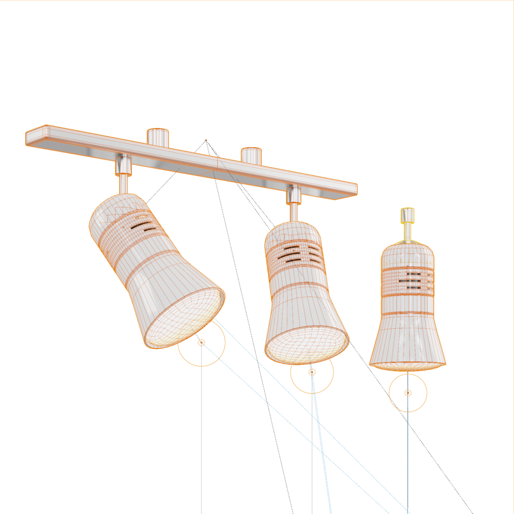 Cylinder Spotlight 07 • iMeshh - 3D Model for Blender 4.0+