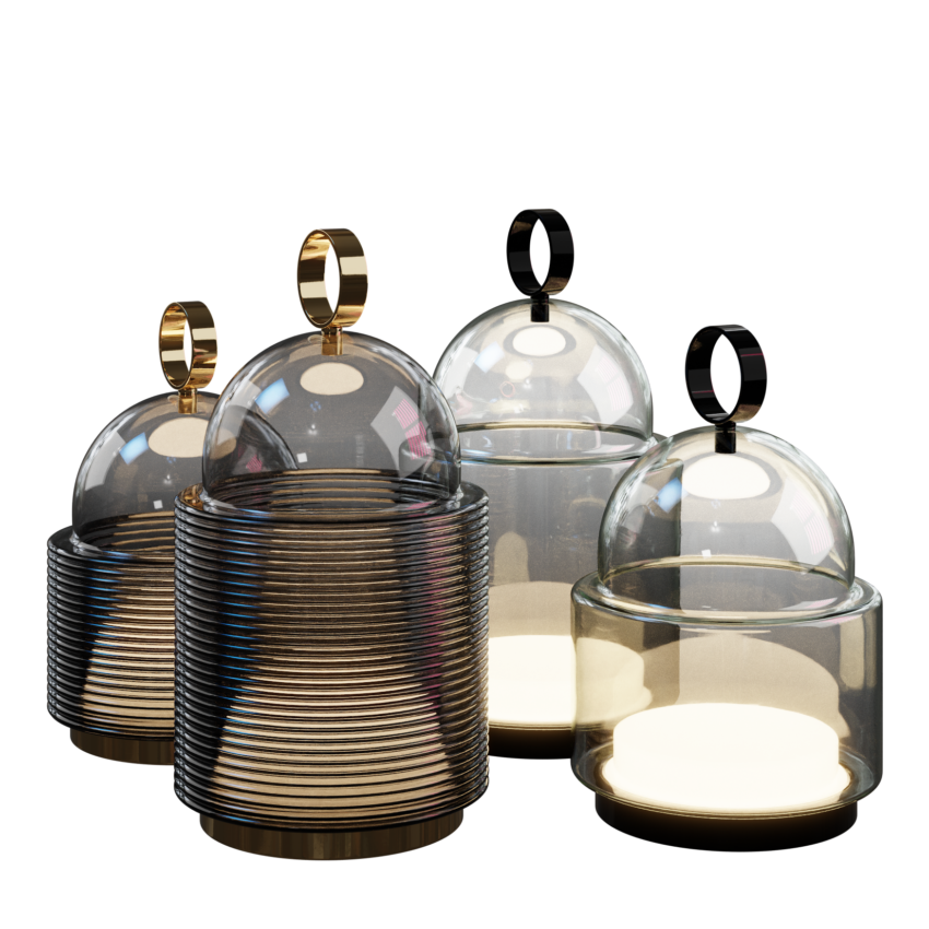 Crystal Stem Table Lamp 01 • iMeshh - 3D Model for Blender 4.0+