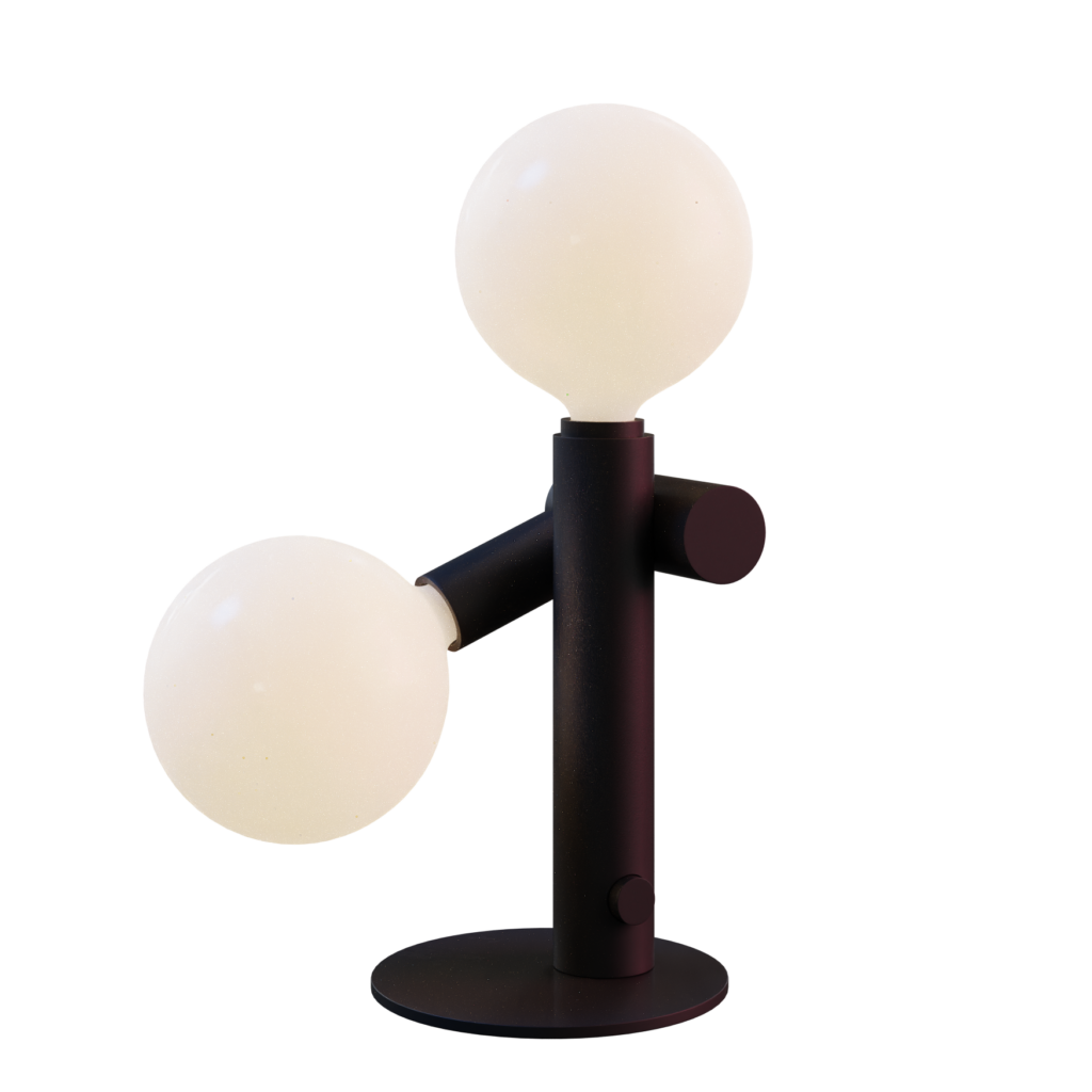 Black Modern Lamp 01 • iMeshh - 3D Model for Blender 4.0+