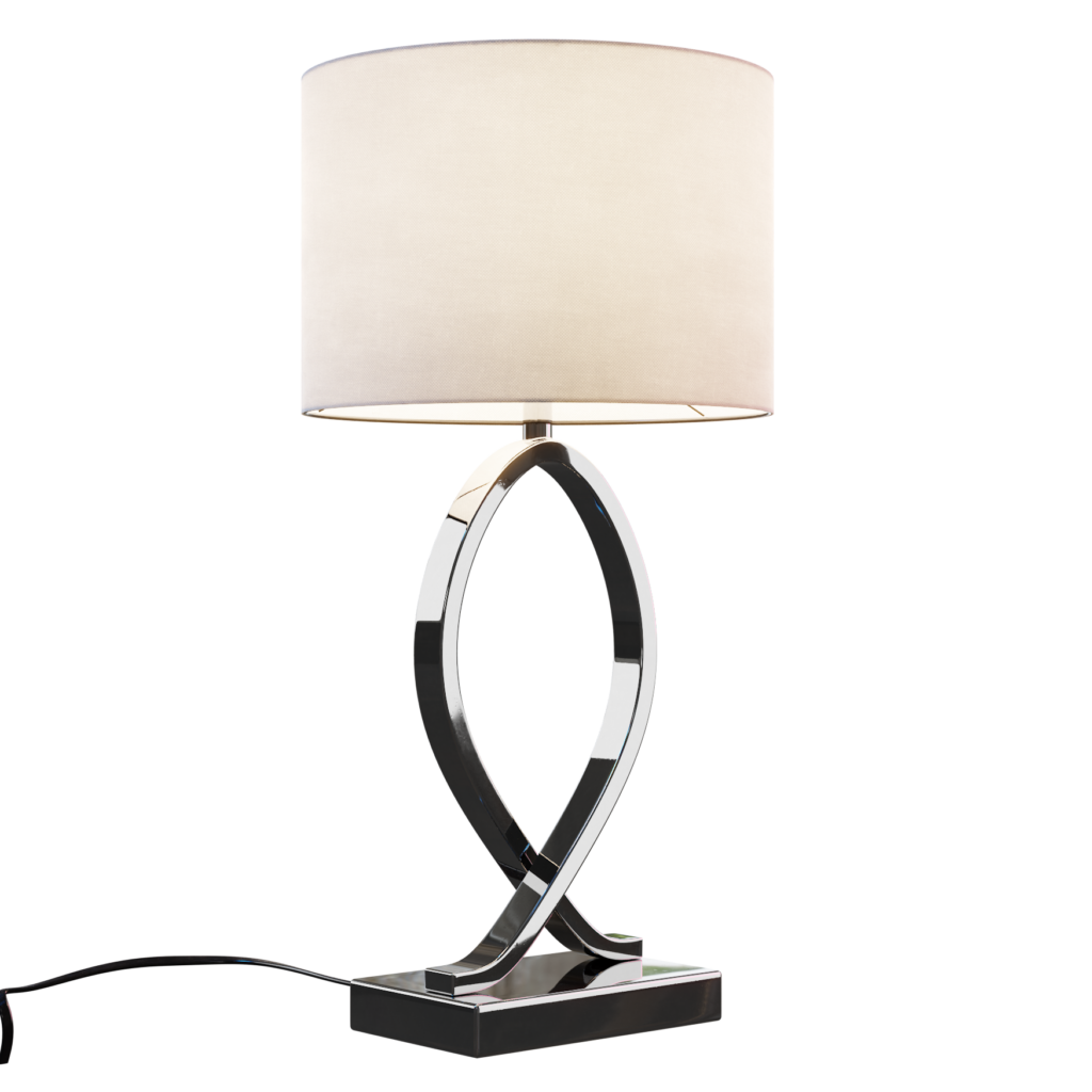 Twist Table Lamp 01 • iMeshh - 3D Model for Blender 4.0+