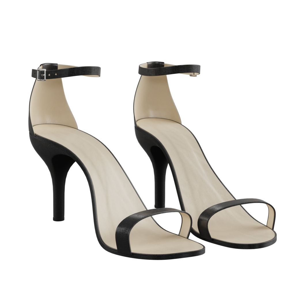 High Heel Shoes 01 for Blender • iMeshh 3D Model Library