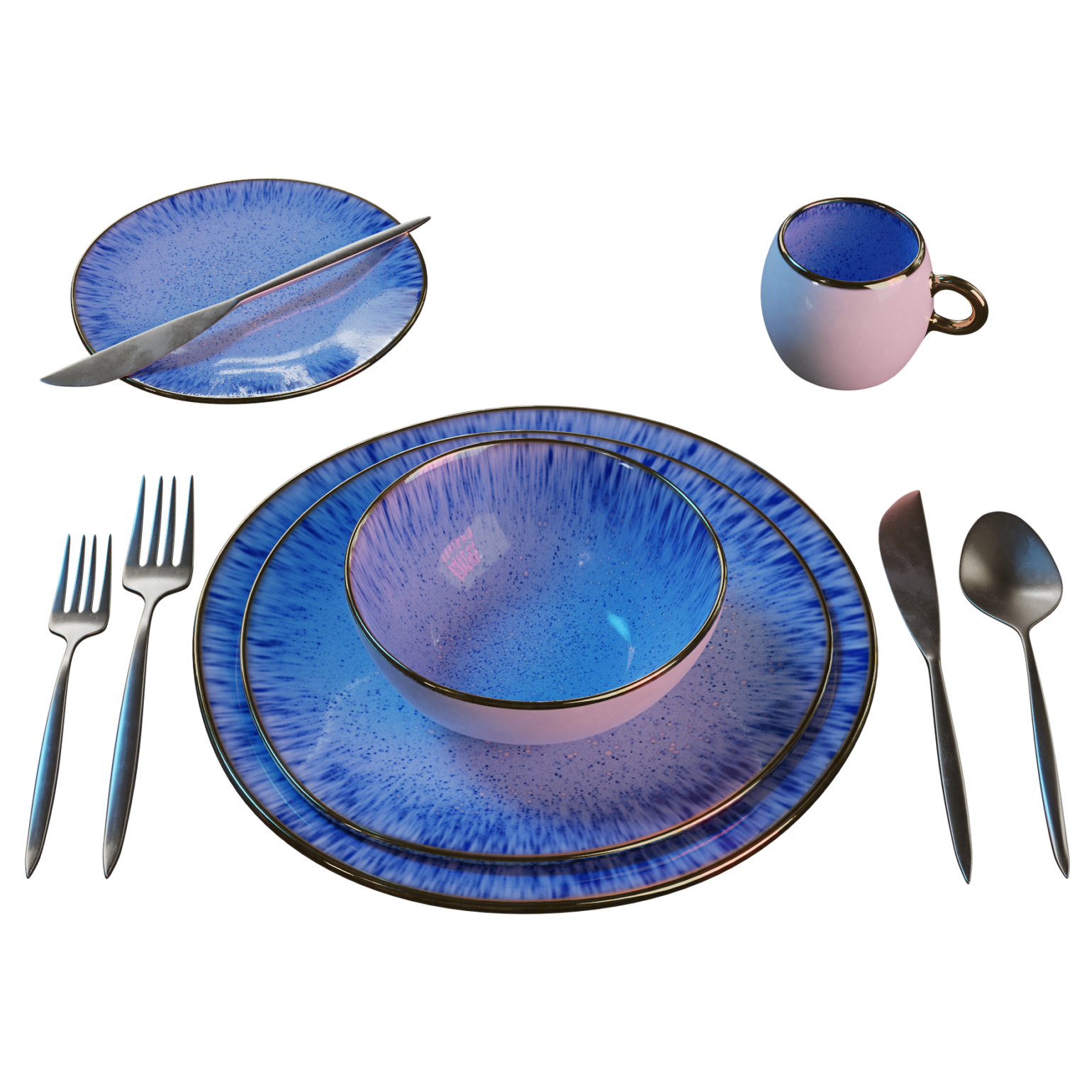 Dining • iMeshh - 3D Models for Blender 4.0+