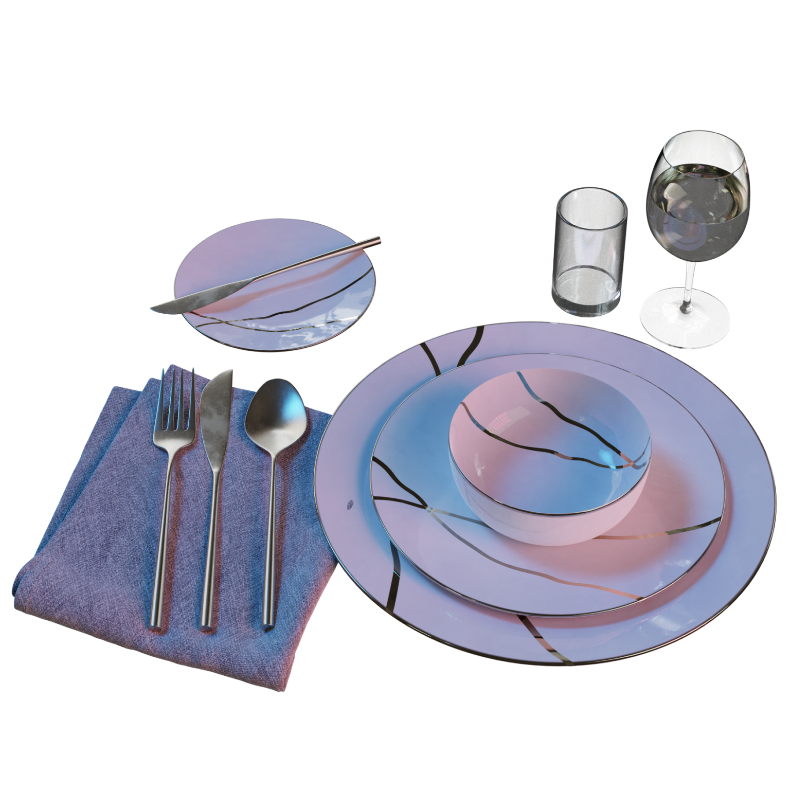 Dining • iMeshh - 3D Models for Blender 4.0+