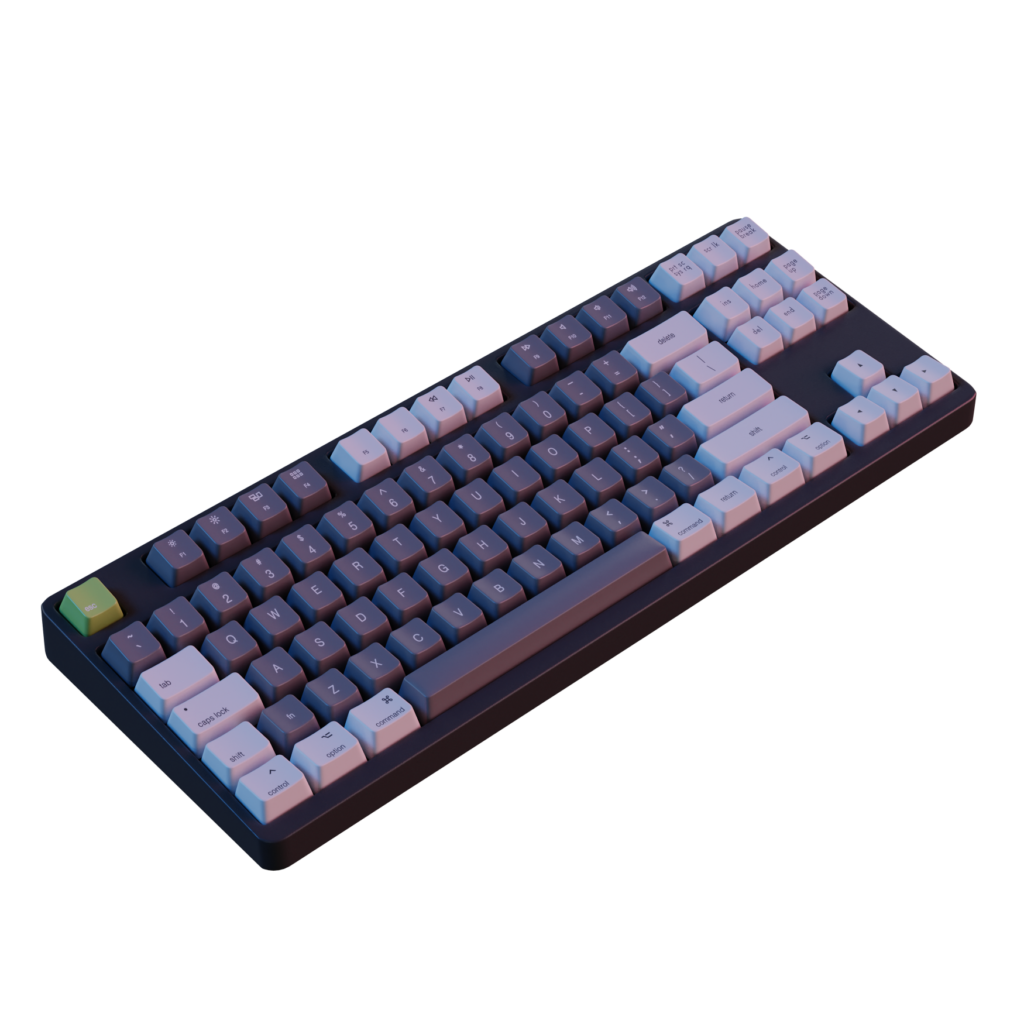 Mechanical Keyboard 01 • iMeshh - 3D Model for Blender 4.0+