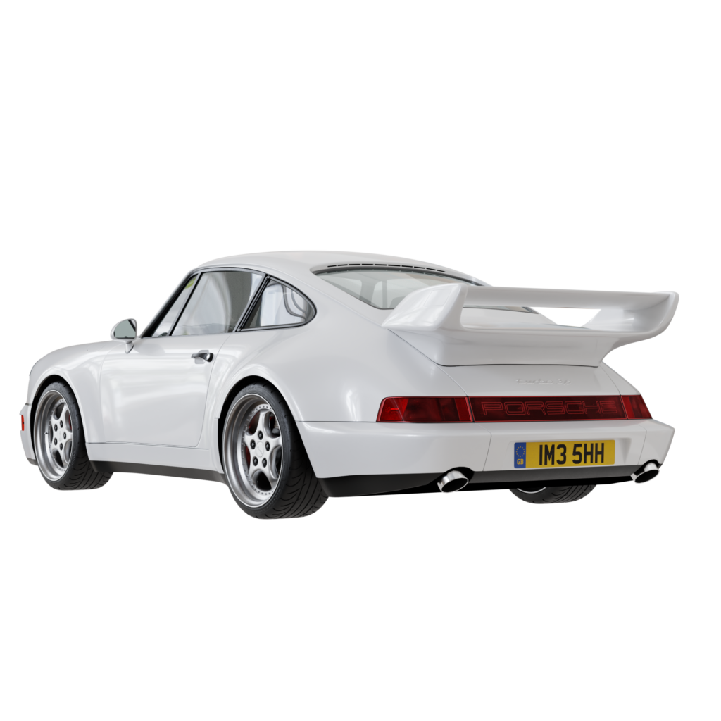 Porsche 964 Turbo 01 • iMeshh - 3D Model for Blender 4.0+