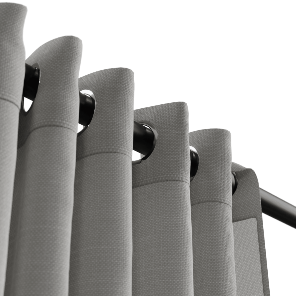 Curtain on Rail 04 • iMeshh - 3D Model for Blender 4.0+