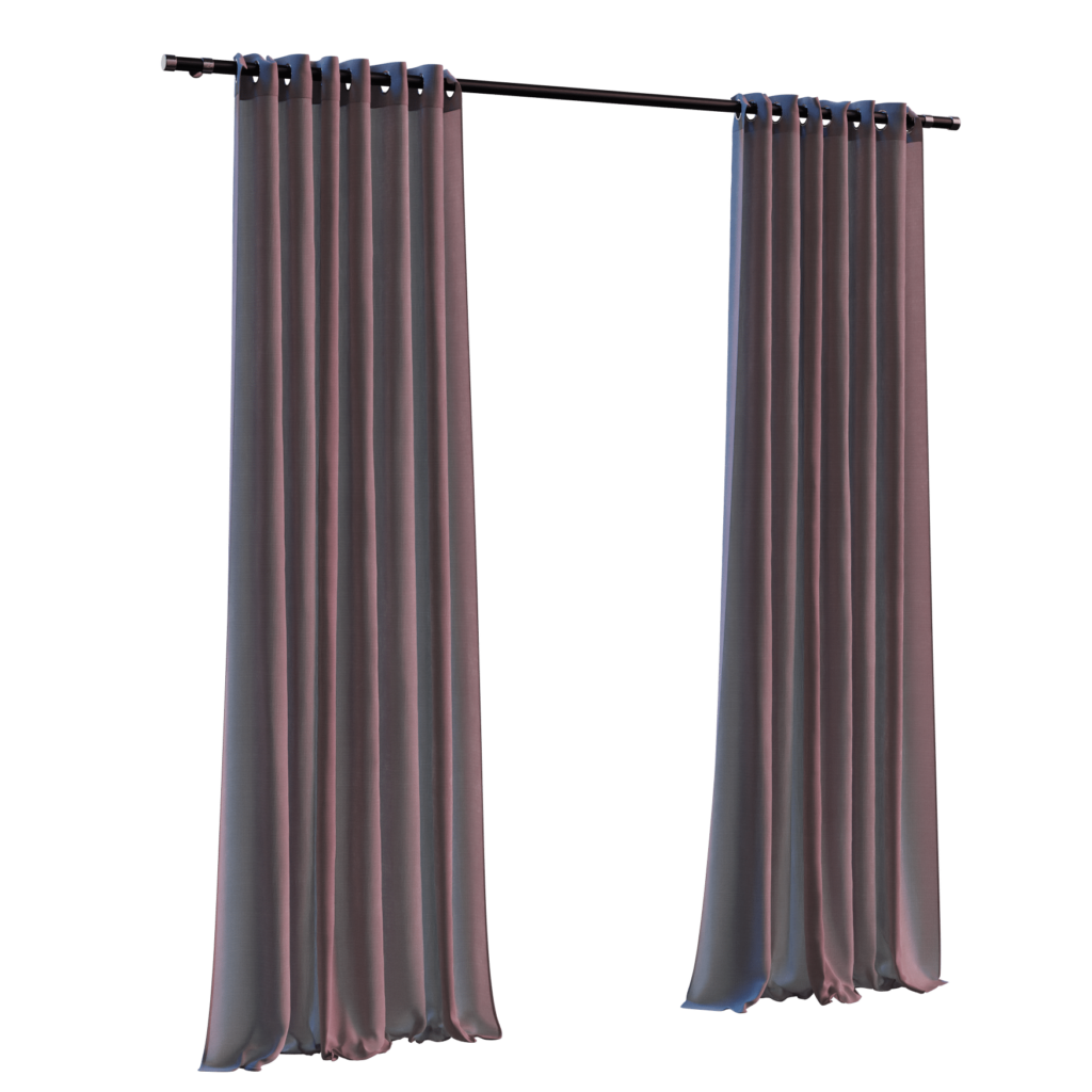 Curtains • iMeshh - 3D Models for Blender 4.0+