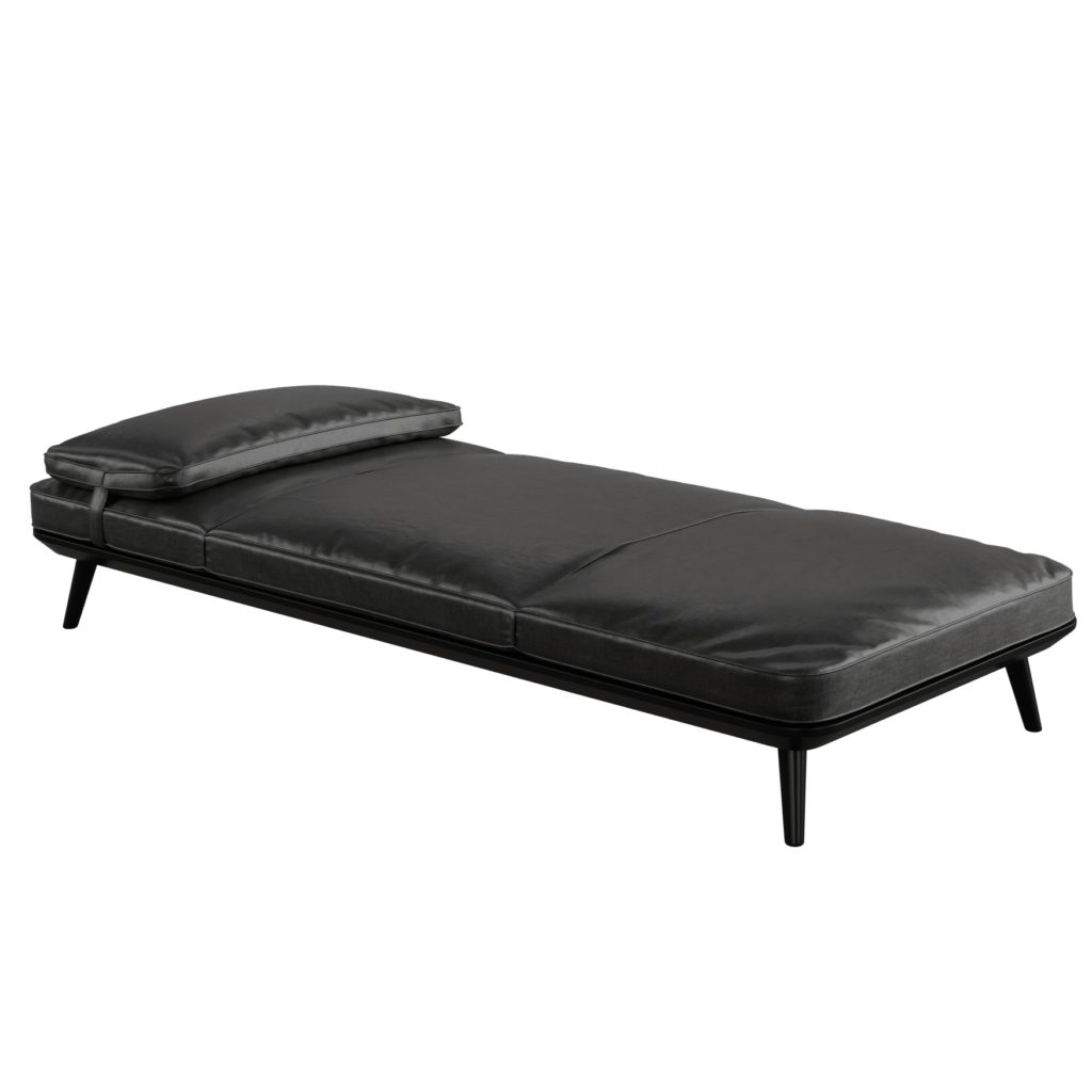 Leather Daybed 01 • iMeshh - 3D Model for Blender 4.0+