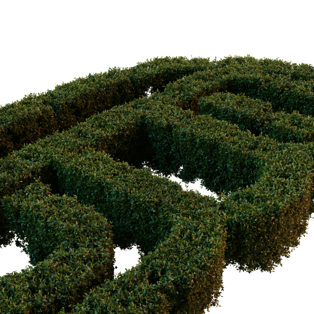 Cut Hedge 1m • iMeshh - 3D Model for Blender 4.0+