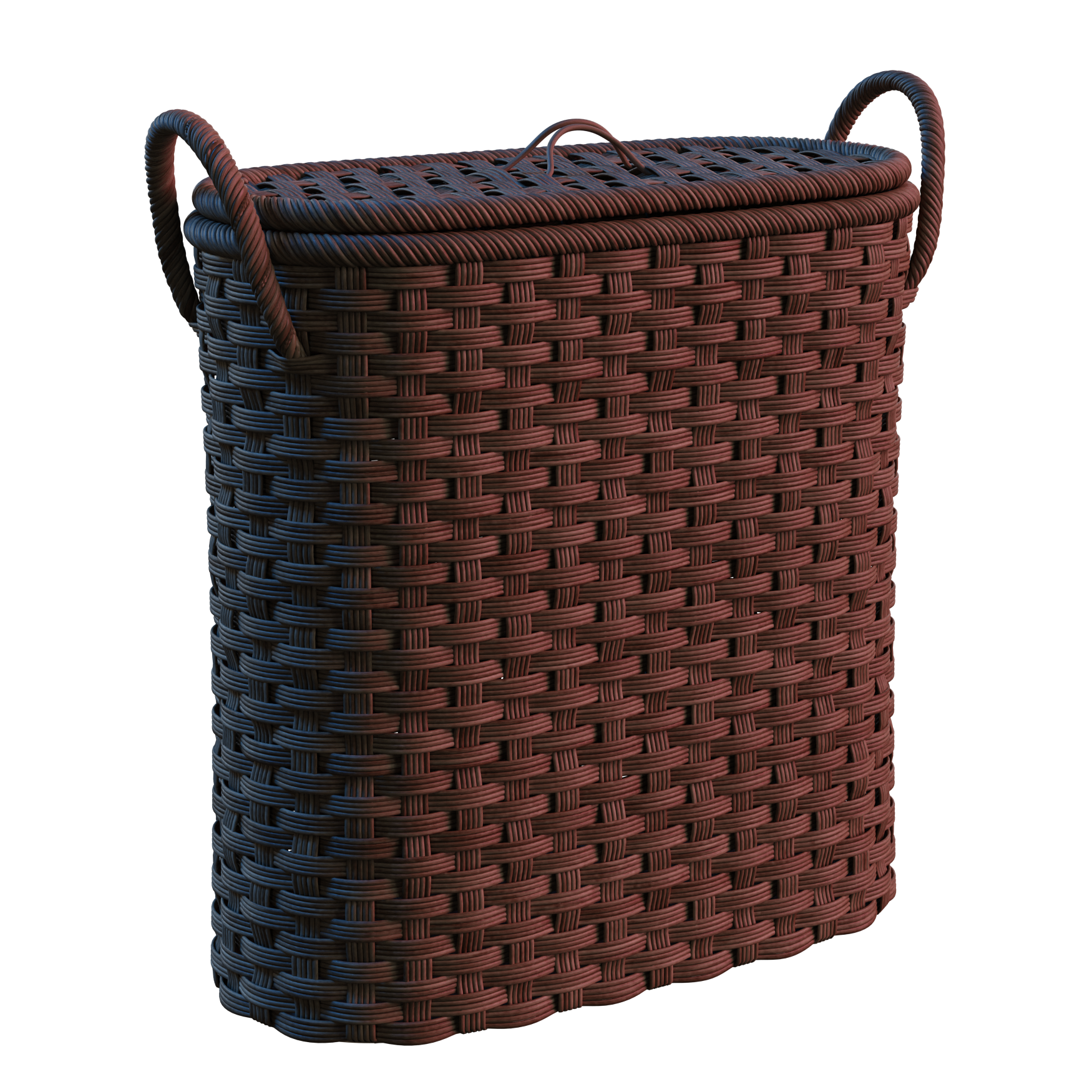 Wicker Basket 01 • iMeshh - 3D Model for Blender 4.0+