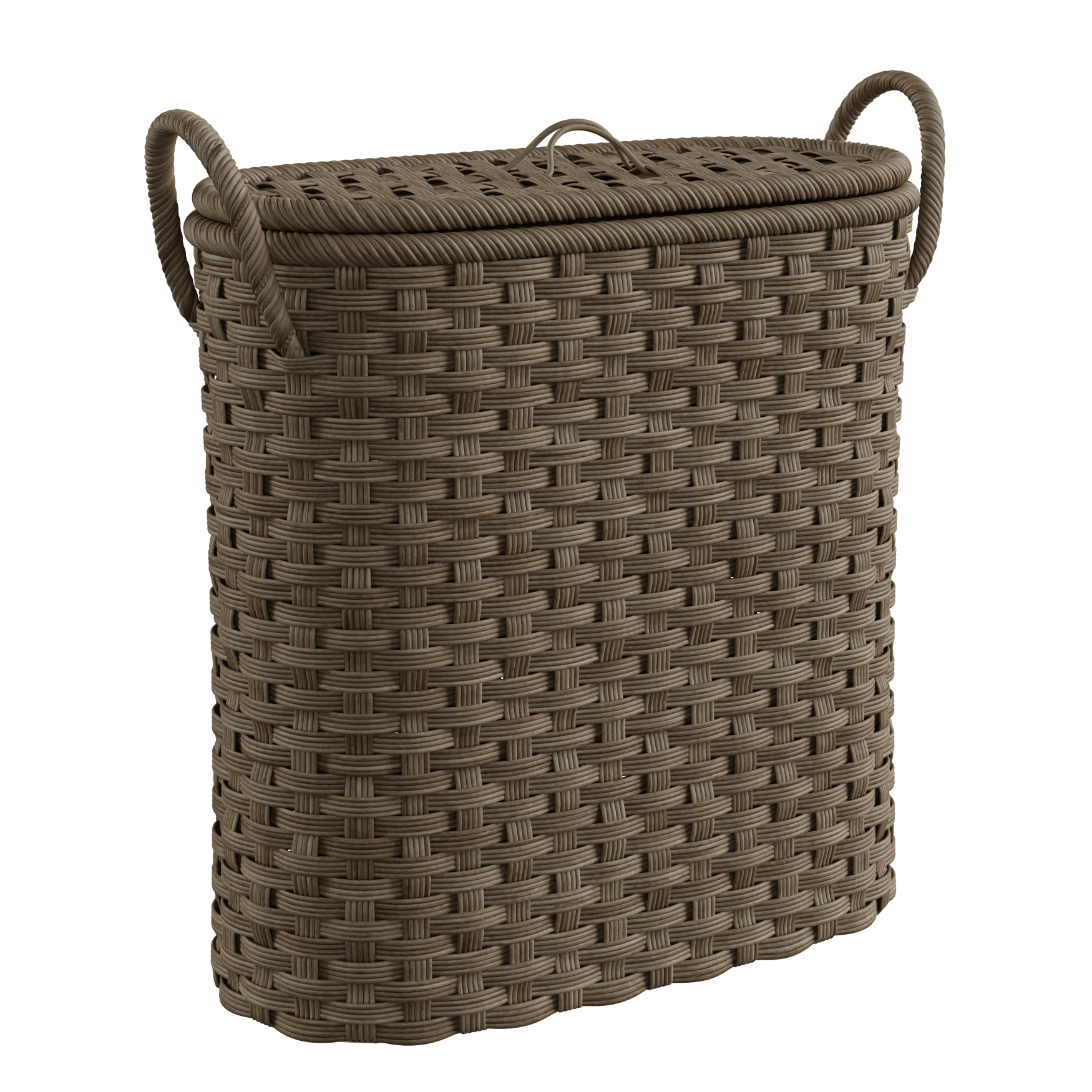 Wicker Basket 01 • iMeshh - 3D Model for Blender 4.0+