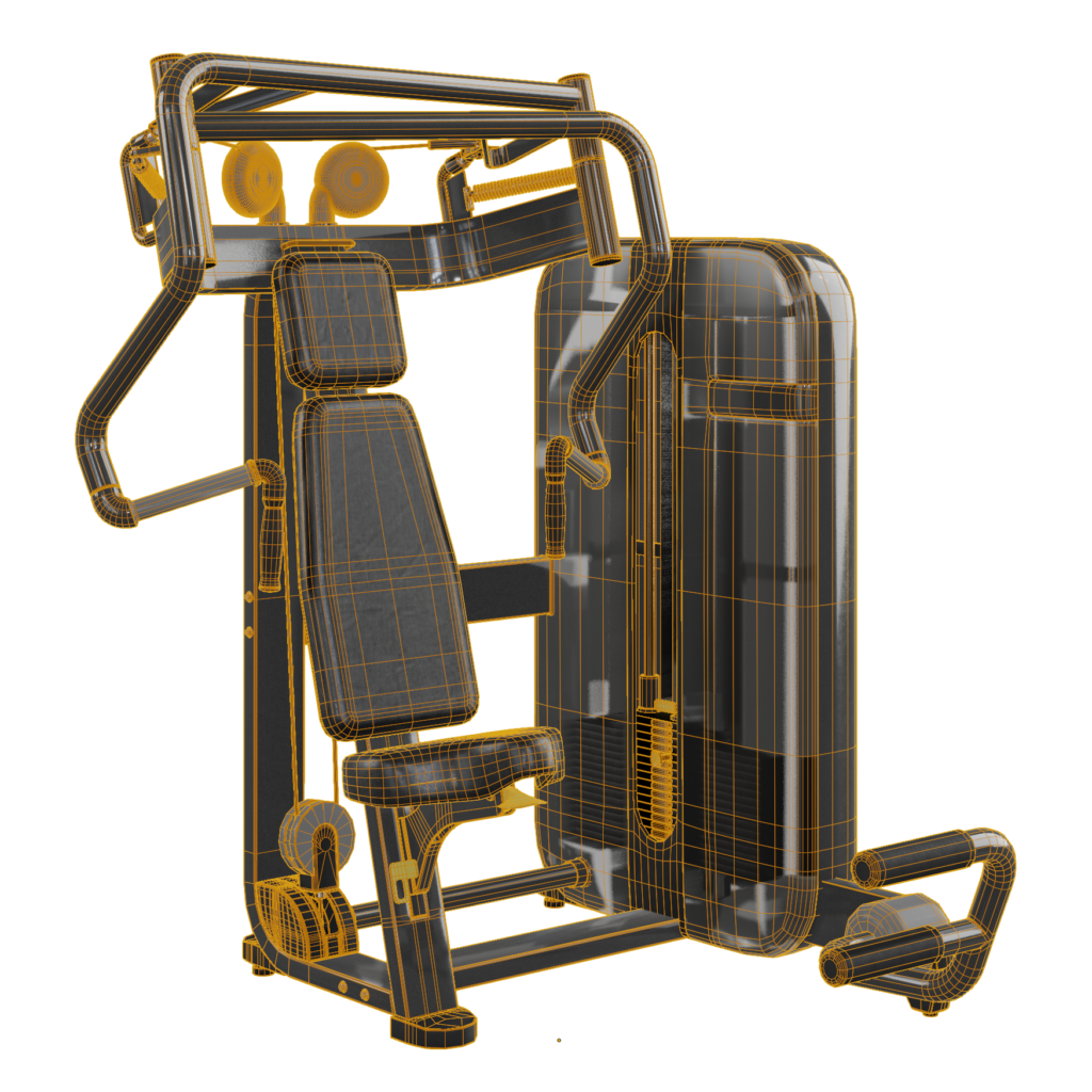 Bench Press Machine 01 • iMeshh - 3D Model for Blender 4.0+