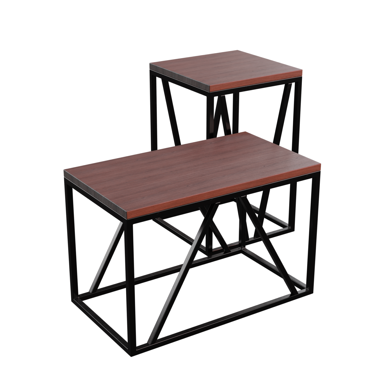Industrial Coffee Table 01 • iMeshh - 3D Model for Blender 4.0+