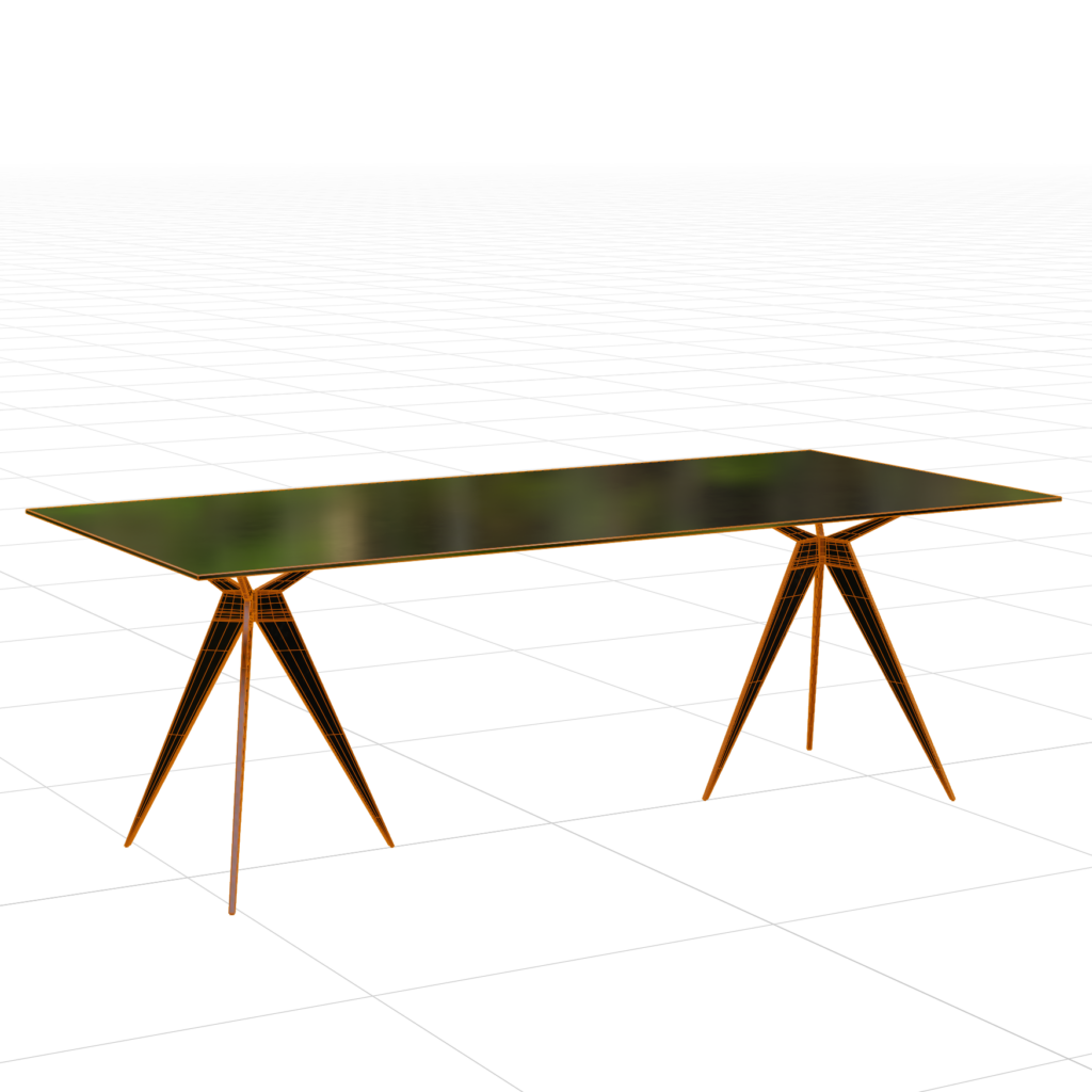 Glass Dining Table 02 • Imeshh 3d Model For Blender 40