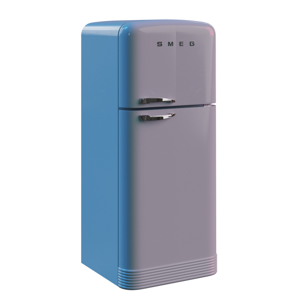 Classic Fridge 01 • iMeshh - 3D Model for Blender 4.0+