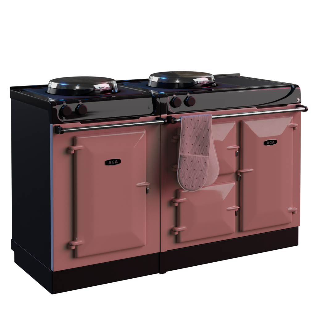 AGA Oven 150 01 • iMeshh - 3D Model for Blender 4.0+