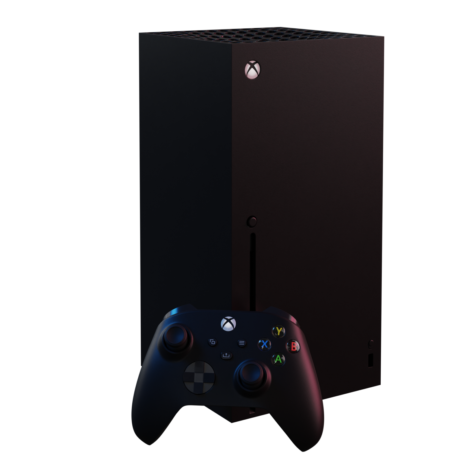 Xbox 01 • iMeshh - 3D Model for Blender 4.0+