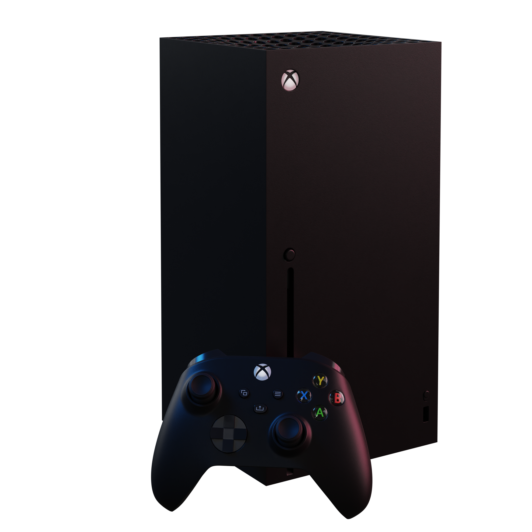 Xbox 01 • iMeshh - 3D Model for Blender 4.0+