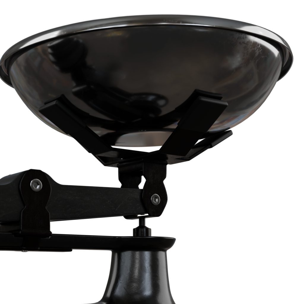 Traditional Scales 01 • iMeshh - 3D Model for Blender 4.0+