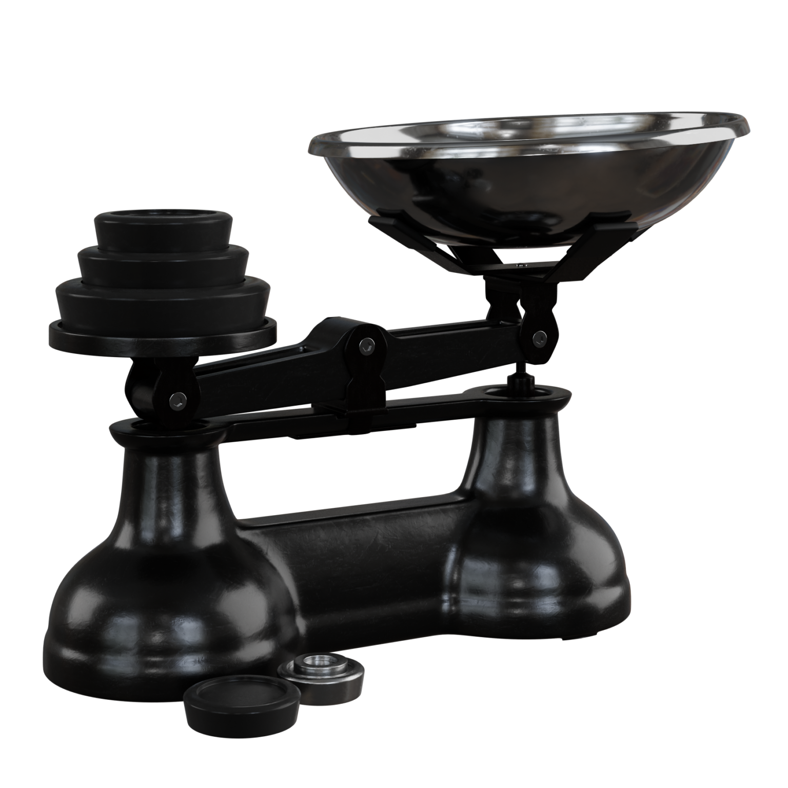 Traditional Scales 01 • iMeshh - 3D Model for Blender 4.0+