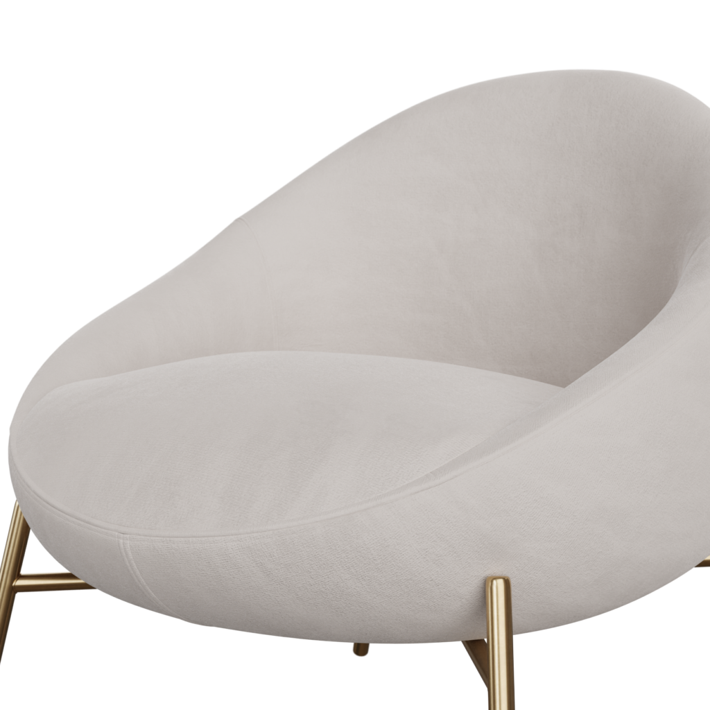 Soft Fabric Lounge Chair 01 • iMeshh - 3D Model for Blender 4.0+