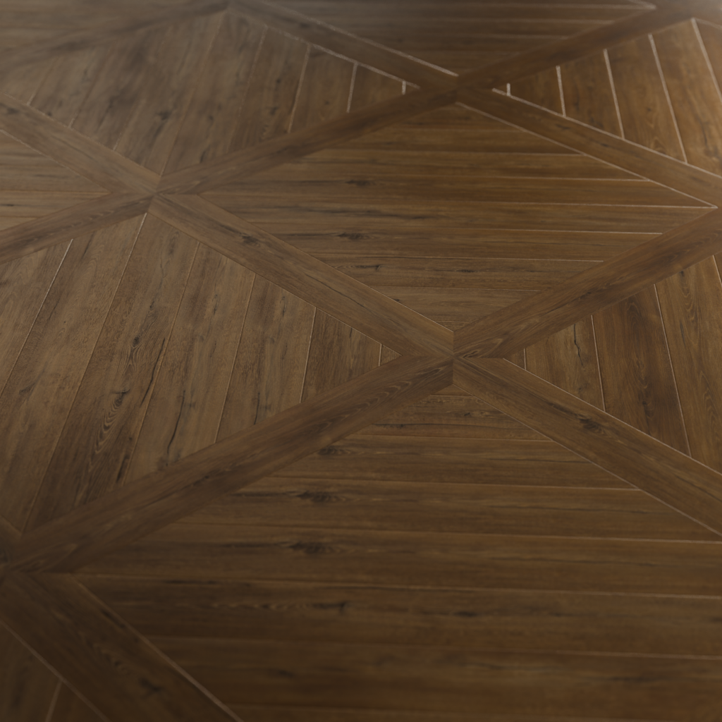Oak Melba Brown Wood Floor Shader Generator • iMeshh - 3D Model for ...