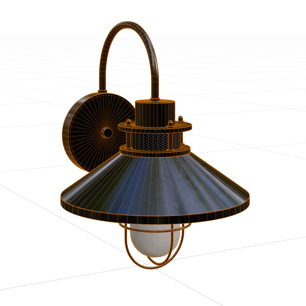 Industrial Caged Wall Light 01 • iMeshh - 3D Model for Blender 4.0+ Industrial Caged Wall Light 01 • iMeshh - 3D Model for Blender 4.0+