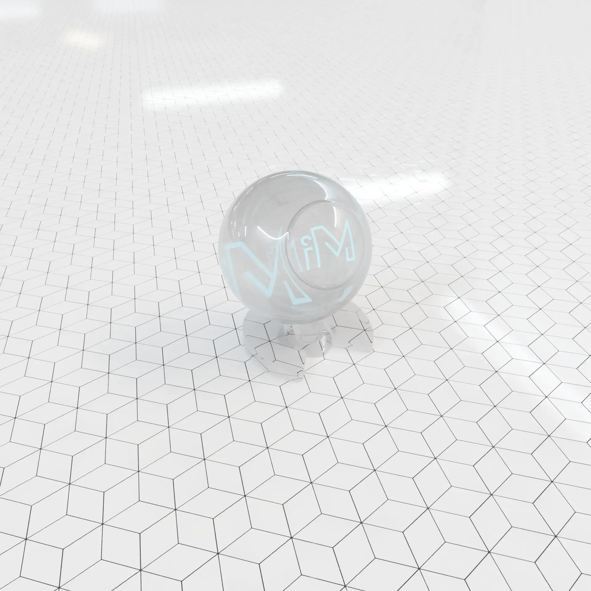 Scandinavian Diamond Tiles • iMeshh - 3D Model for Blender 4.0+